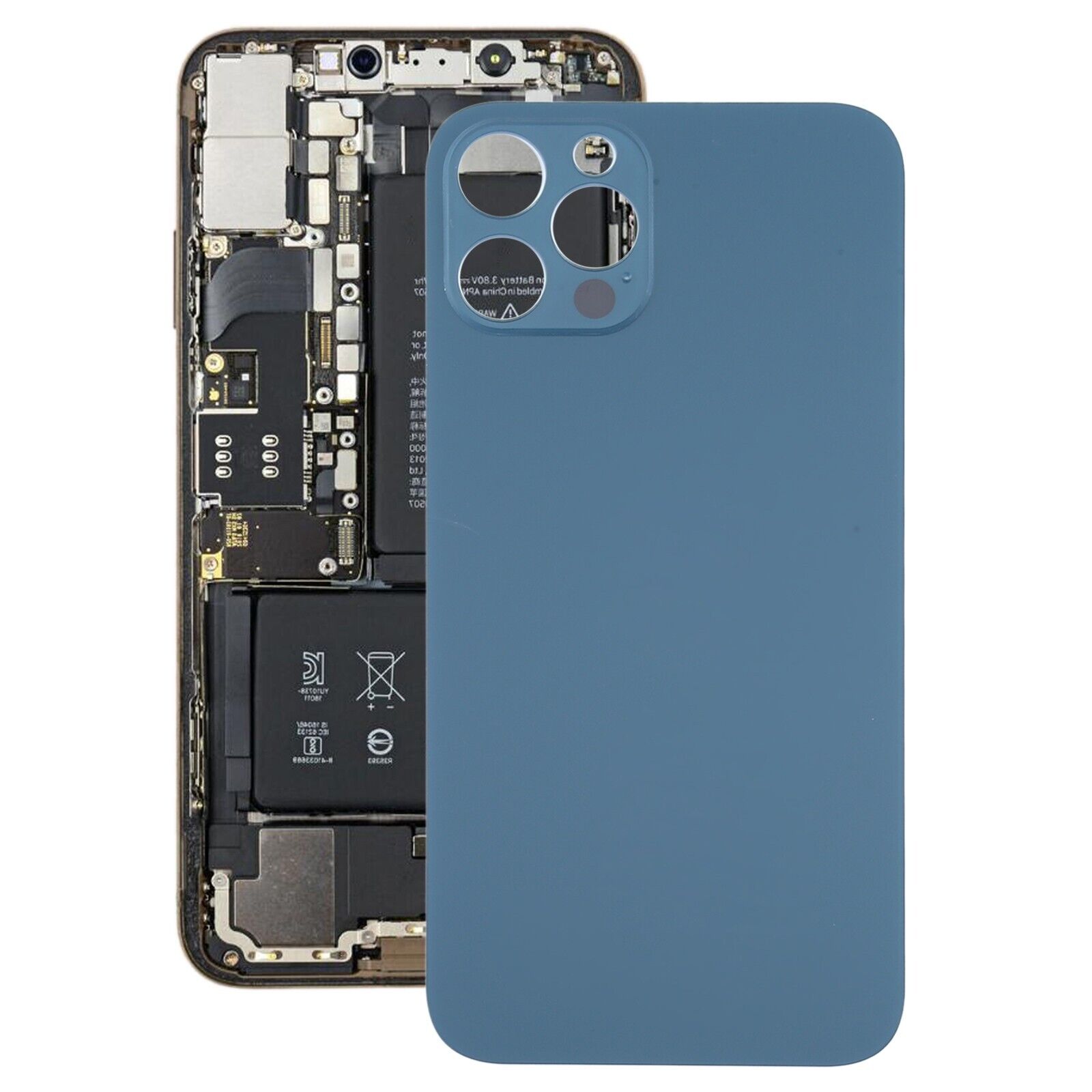 TAPA DE BATERIA IPHONE 12 PRO AZUL – iTools MX